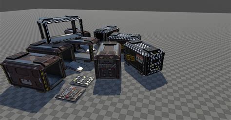Big Container 3d Environments Unity Asset Store