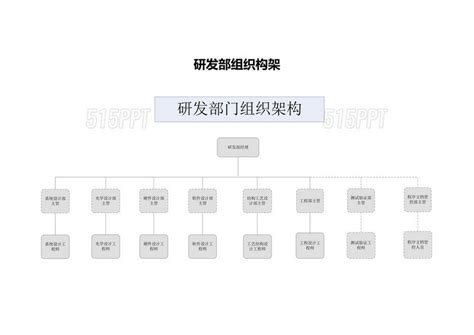 研发部组织架构新 515ppt