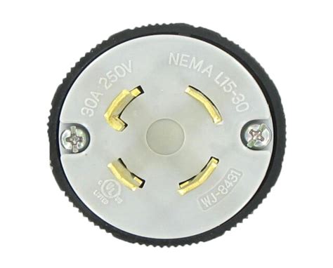 NEMA L Plug Pole Wire A V UL Listed For Sale Online EBay