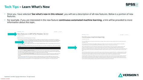 Learn Whats New In Ibm Spss Modeler Pptx