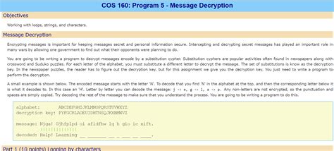 Solved Working With Loops Strings And Characters Message