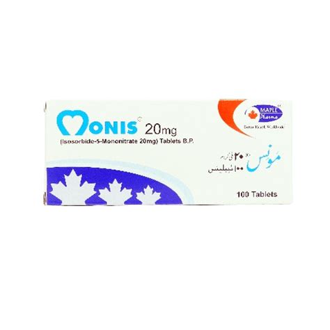 Monis 20mg Tab Dawa Healthcare