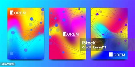 안내 책자 전단지 전단지 커버 A4 크기에 카탈로그에 대 한 최신 벡터 템플릿 액체를 추상화 3d 모양 벡터 유행 액체 색상 배경 설정 색된 액체 그래픽 구성 그림 0명에