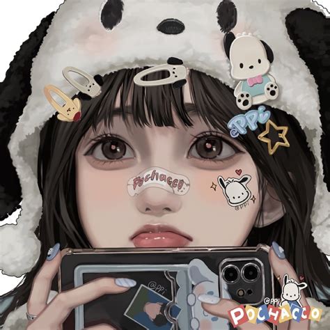 情侣头像 （玉桂狗 库洛米 美乐蒂 帕恰狗 H 高清图片，堆糖，美图壁纸兴趣社区