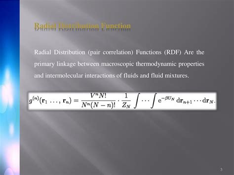 Ppt Calculation Of Radial Distribution Function G R By Molecular Dynamic Powerpoint