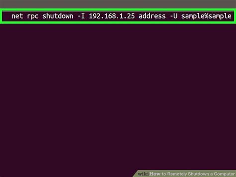 5 Ways To Remotely Shutdown A Computer Wikihow