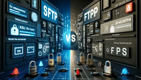 sftp vs ftps key differences explained secure transmit