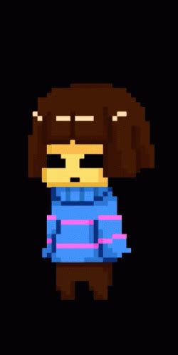 Frisk Undertale Gif Frisk Undertale Sprite Find Og Del Giffer