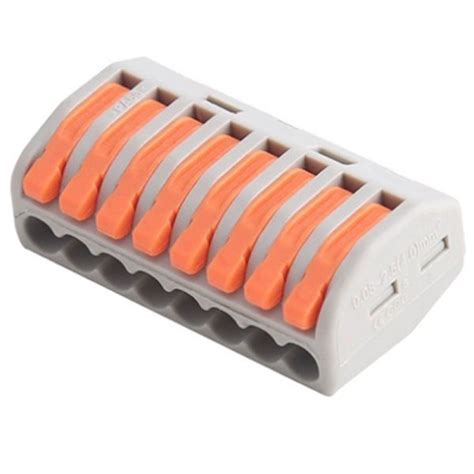 Pct 213 Cage Spring Terminal Block 3 Poles Connector Screwless Terminal Block Breadboard Tai