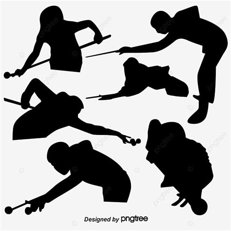 당구 인물 묘사가 실루엣 벡터 당구 피규어 스케치 Png 일러스트 및 Psd 이미지 무료 다운로드 Pngtree