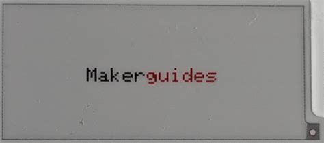 Interfacing Arduino With E Ink Display