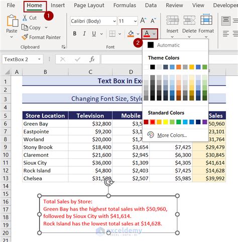 Text Box In Excel A Complete Overview Exceldemy