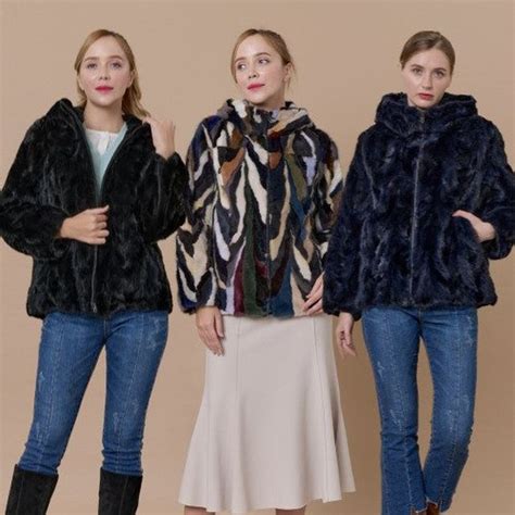 대동모피 23fw 패션 후드 밍크자켓 1종