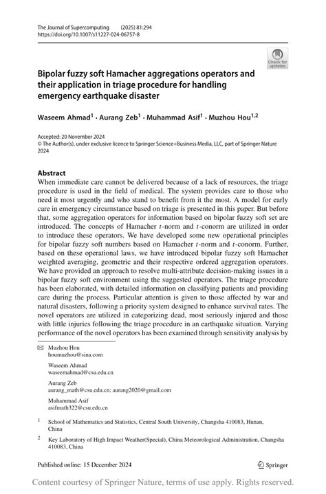 Bipolar Fuzzy Soft Hamacher Aggregations Operators And Their Application In Triage Procedure For