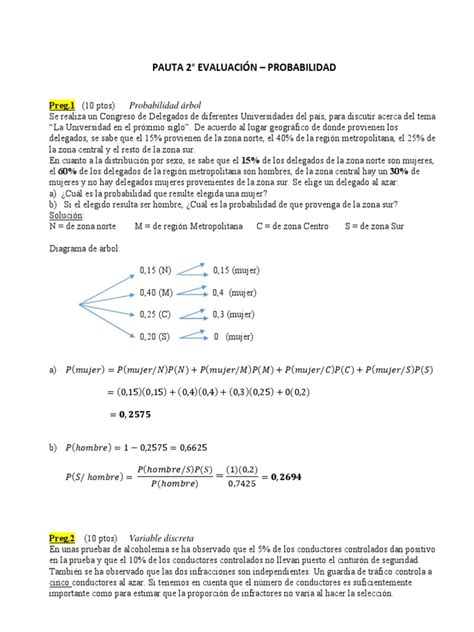 Ejercicios Variable Discreta Descargar Gratis Pdf Variable