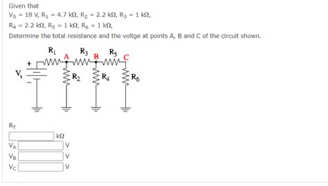 Solved Given That VS 18 Chegg Com