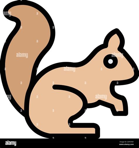 Squirrel Pixel Stock Vector Images Alamy