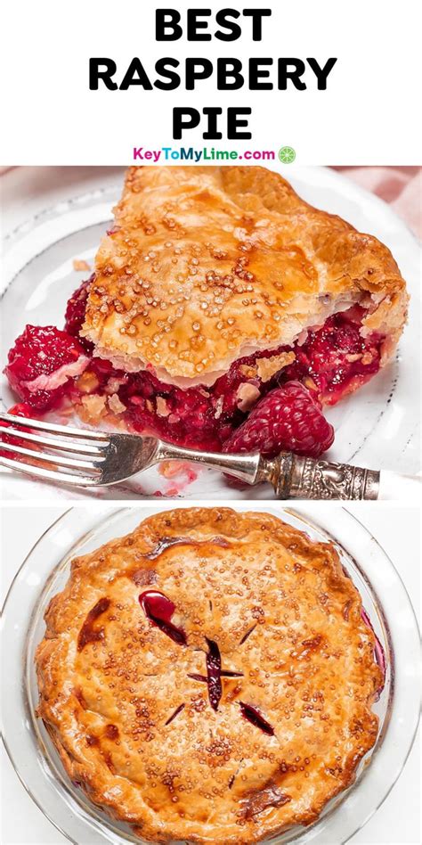 Homemade Raspberry Pie 6 Ingredients Video Key To My Lime Homemade Raspberry Pie 6 Ingredients Video Key To My Lime