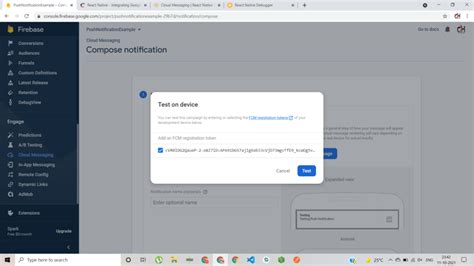 React Native Push Notification Using Firebase Codehunger Blog
