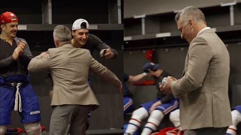 Martin St Louis Sparks Huge Locker Room Reaction After Canadiens Win