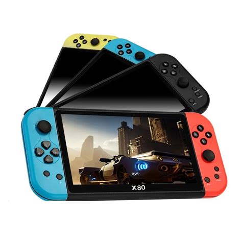 2023 Newest X80 Game Console Portable 7 Inch 16g Hd Retro Gaming Player
