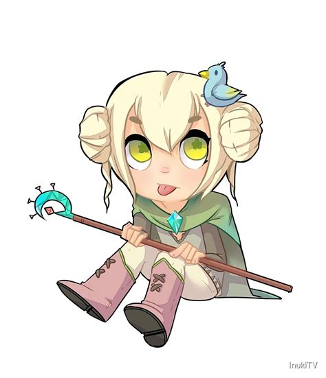 Leonuki Chibi Mage By Inukitv Redbubble