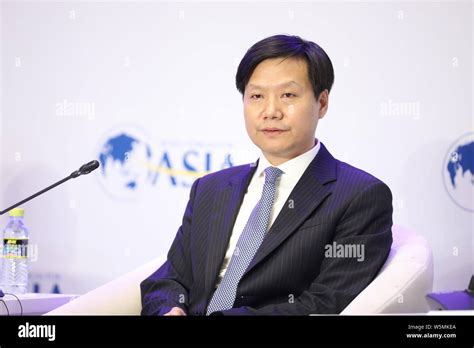 FILE Lei Jun Chairman And CEO Of Xiaomi Technology And Chairman Of
