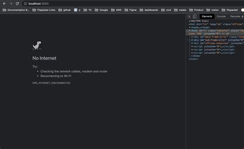 registering service worker causes `no internet` chrome page on default install · issue 11987