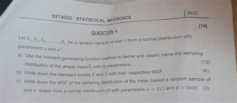 Solved QUESTION Let X X X Ldots Chegg Com