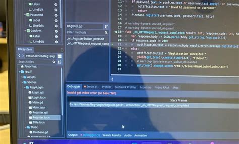 Hi Im Following A Yt Tutorial Using Firebase To Create A Login And Register System But I Keep