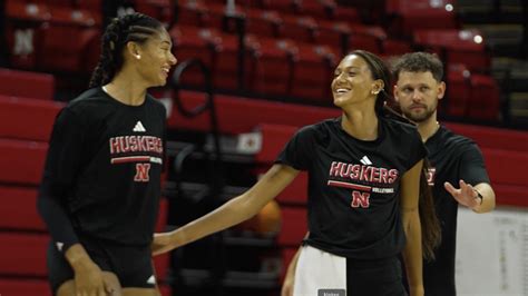Nebraska Volleyballs Harper Murray Micd Up At Practice