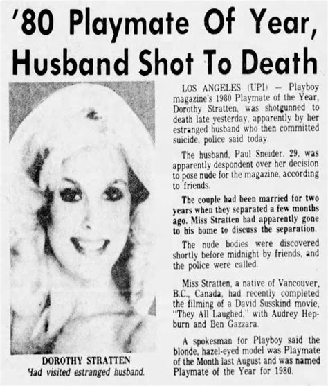 Dorothy Stratten Crime Scene Photos Images