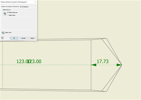 Retrieve Model Annotations Not Showing All Dimensions Why R Autodeskinventor