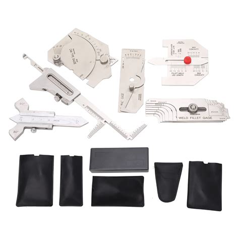 Buy Weld Gauge 6pcs Stainless Steel Weld Gauge Set Fillet Include Hi