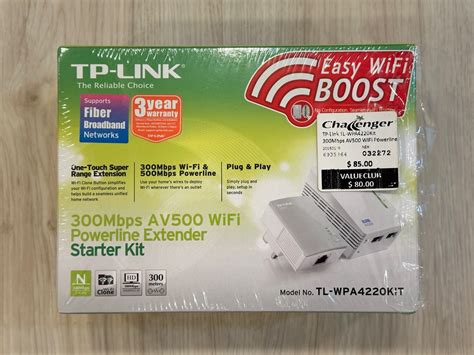 TP Link AV500 Wifi Powerline Extender Computers Tech Parts Accessories Networking On