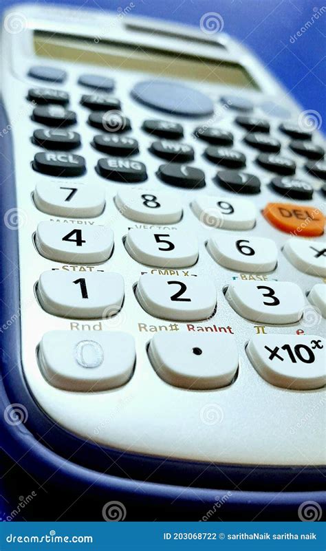 Casio Scientific Calculator Stock Photo Image Of Casio Functions 203068722