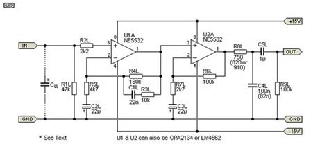 Phono Preamp Circuit Diagram
