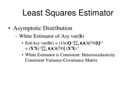 Ppt Least Squares Asymptotics Powerpoint Presentation Free Download
