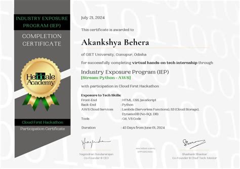 Akankshya Behera On Linkedin Hebbaleacademy Python Aws