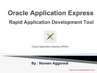 Oracle Apex Intoduction Pptx