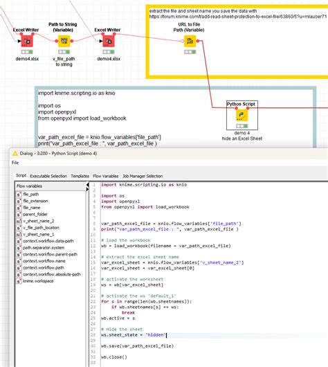 Excel Hidden Sheets Knime Analytics Platform Knime Community Forum