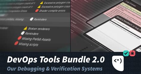 Devops Bundle 20 Debugging System And Project Verification ユーティリティ ツール Unity Asset Store