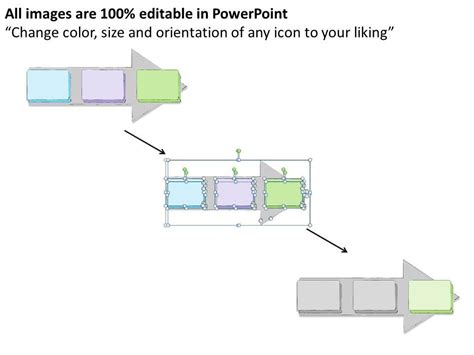 1013 Business Ppt Diagram Linear Process Flow Diagram Powerpoint Template PowerPoint