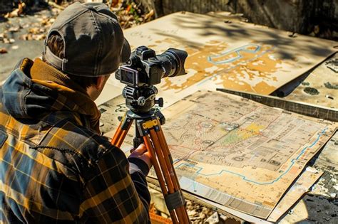 Topographic Survey Data Collection Ar Generative Ai Premium Ai