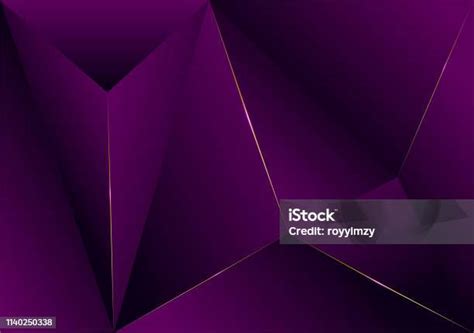 어두운 파란색 템플릿 배경 추상 다각형 패턴 고급 골든 라인 포스터 표지 인쇄 아트 워크를 위한 프리미엄 스타일 벡터 일러스트 0명에 대한 스톡 벡터 아트 및 기타 이미지