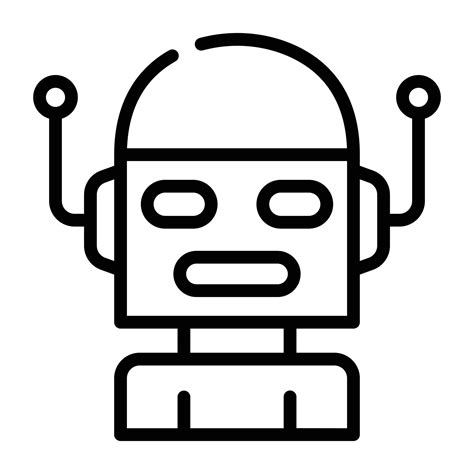 Premium Line Icon Design Of Bot 12192414 Vector Art At Vecteezy