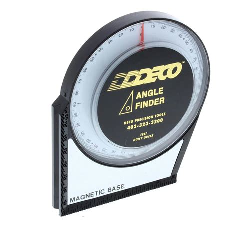 Deco Magnetic Angle Finder Gauge Tool 414 In Diameter