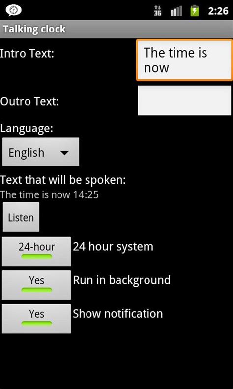Talking Clock Apk For Android Download