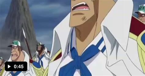 Moment When Sengoku Saves Akainus Ass 9gag